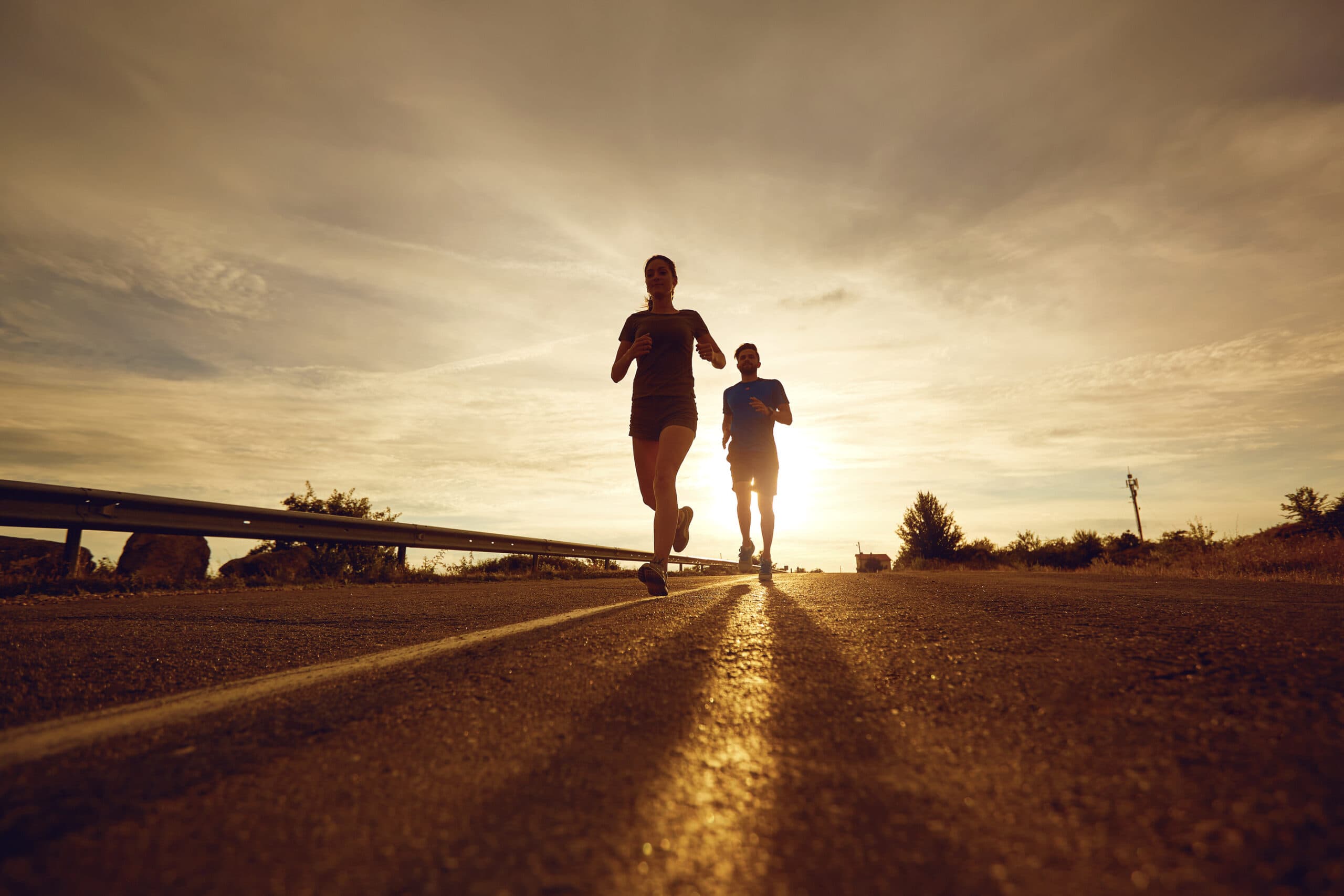 Laufen im Sommer - Achilles Running